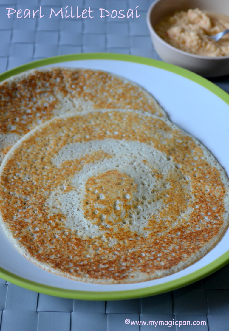 Kambu Dosai – Pearl Millet Dosai – Bajra Dosa