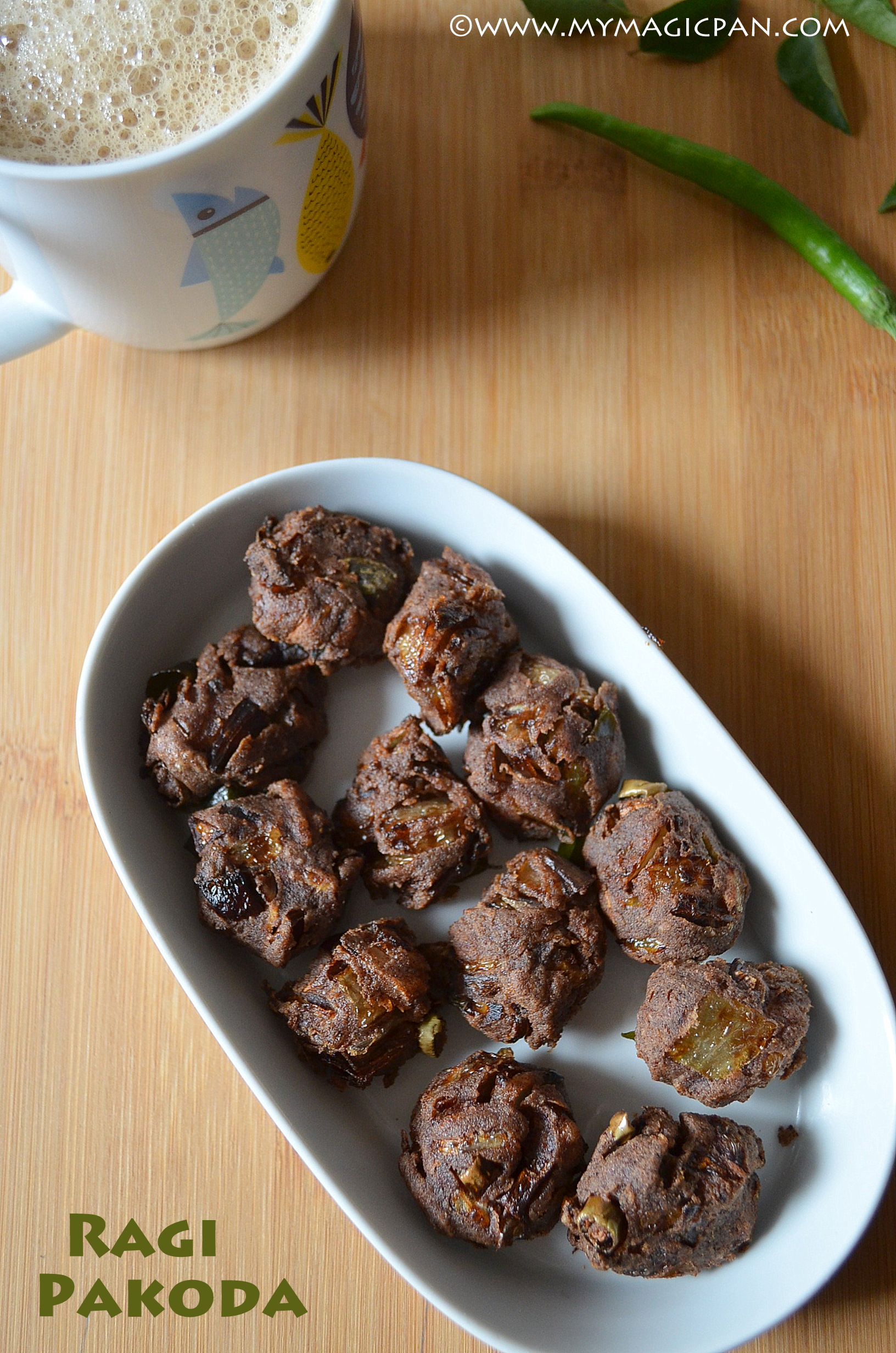 Ragi Pakoda – Finger Millet Pakoda