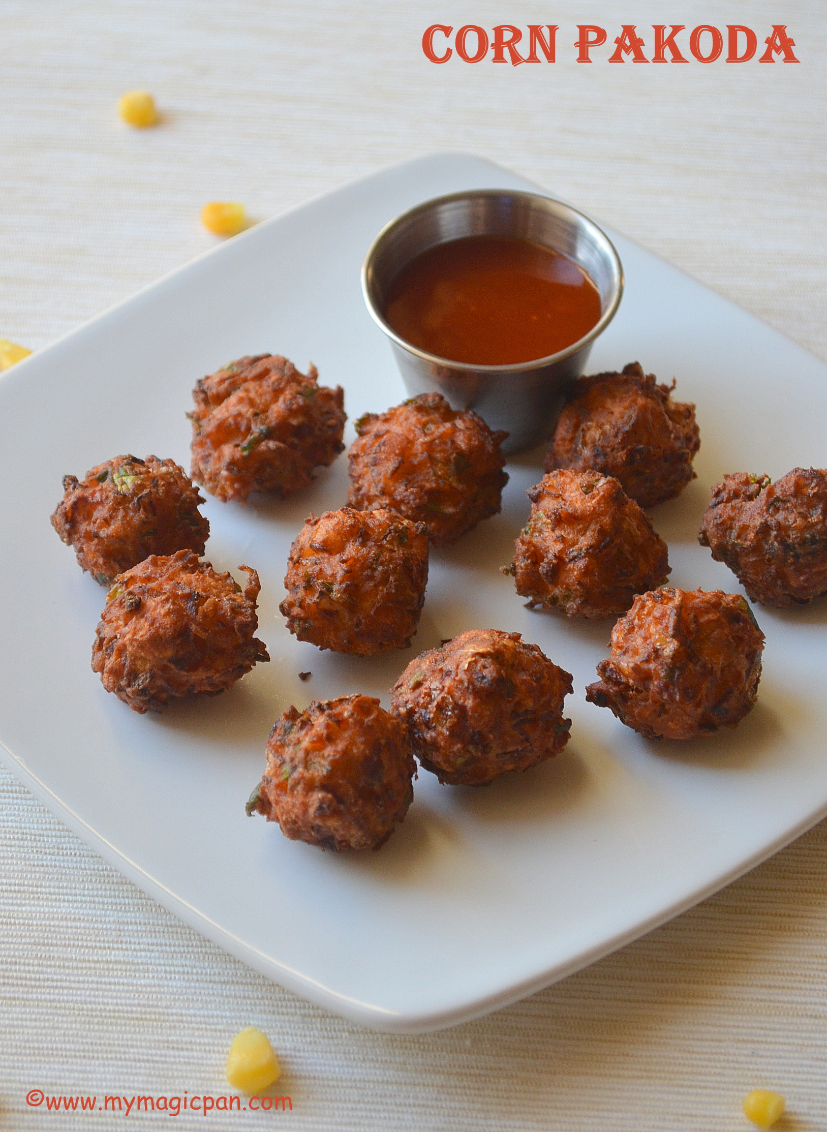 Corn Pakoda – Sweet Corn Pakoda